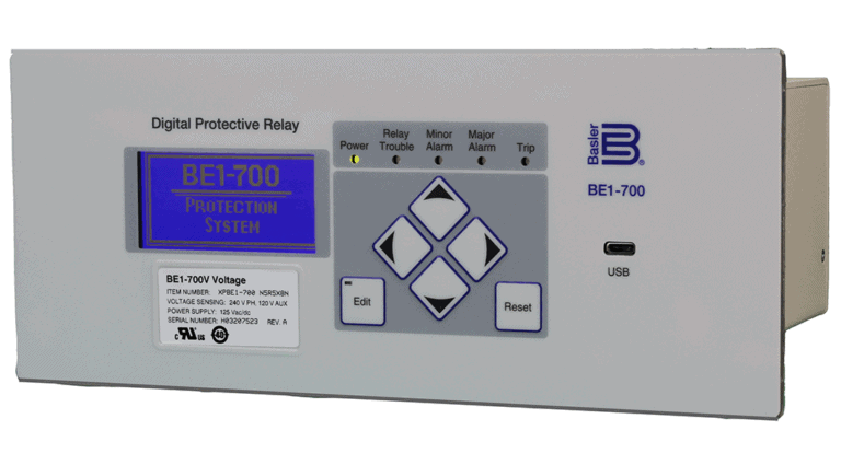 BE1-47N, Negative Sequence Voltage Relay | Basler Electric