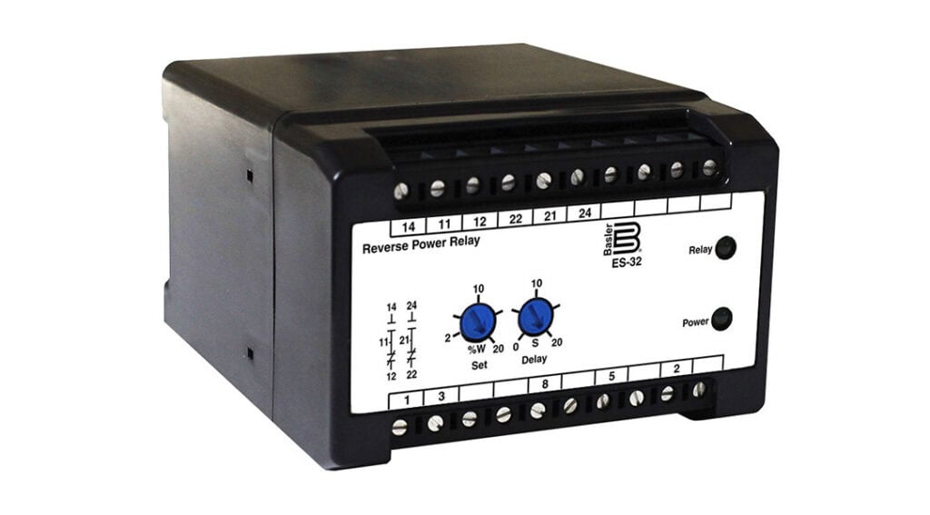ES-32, Reverse Power Relay | Basler Electric